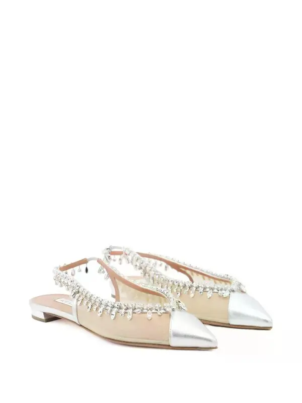 AQUAZZURA Temptation Ballet Flats
