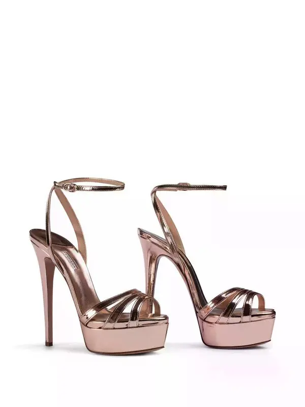 LE SILLA 140mm Lola Sandals - Pink
