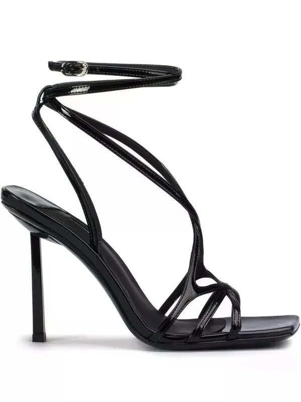 LE SILLA 95mm Belen Sandals - Black