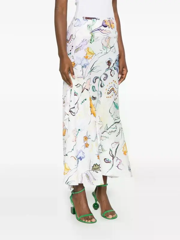 Dorothee Schumacher Printed Maxi Skirt