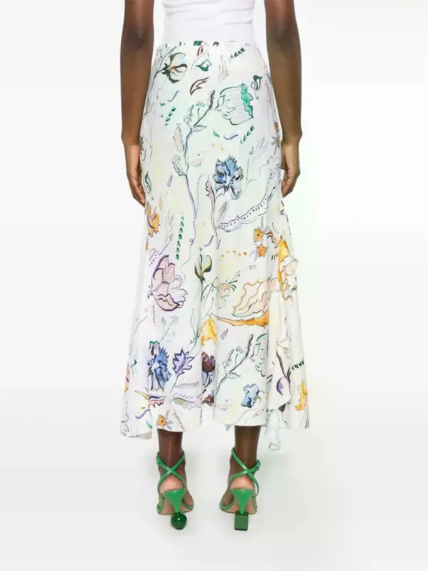 Dorothee Schumacher Printed Maxi Skirt