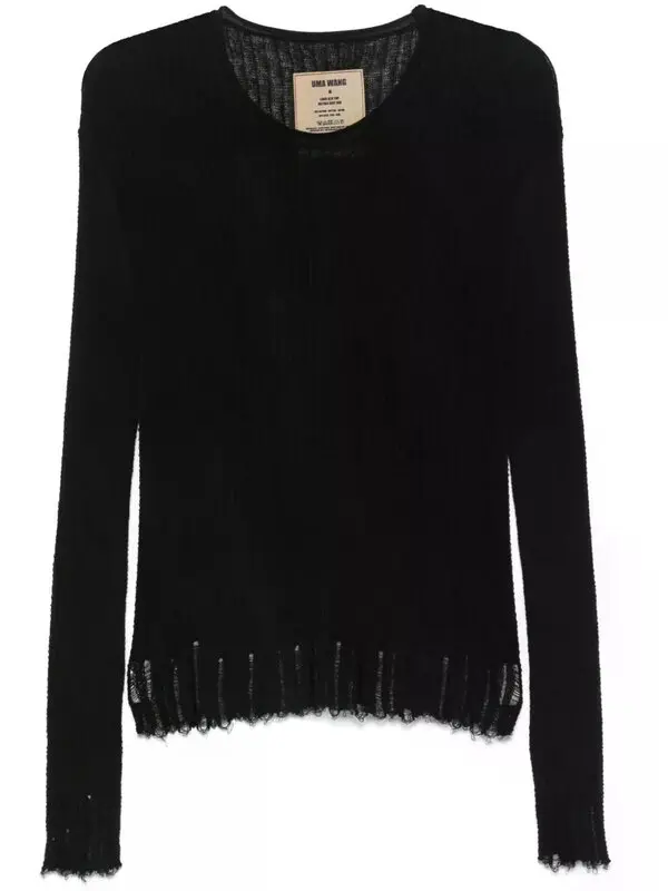 UMA WANG Ribbed-knit Sweater