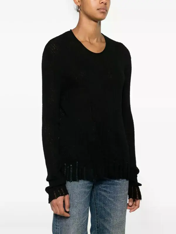 UMA WANG Ribbed-knit Sweater