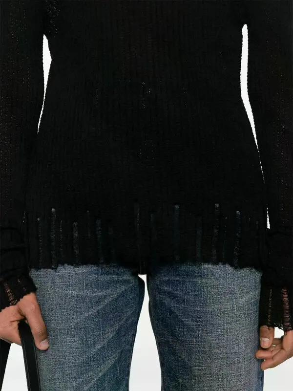 UMA WANG Ribbed-knit Sweater