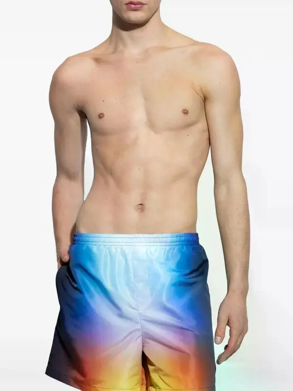 Casablanca Gradient-effect Swim Shorts