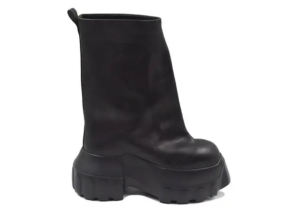 Rick Owens Hollywood Flared Mega Tractor Boot
