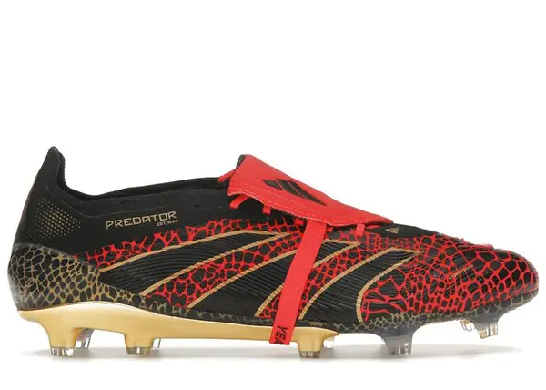 Adidas Predator Elite Foldover Tongue Fg Year Of The Snake - Lucid Red/gold Metallic/core Black