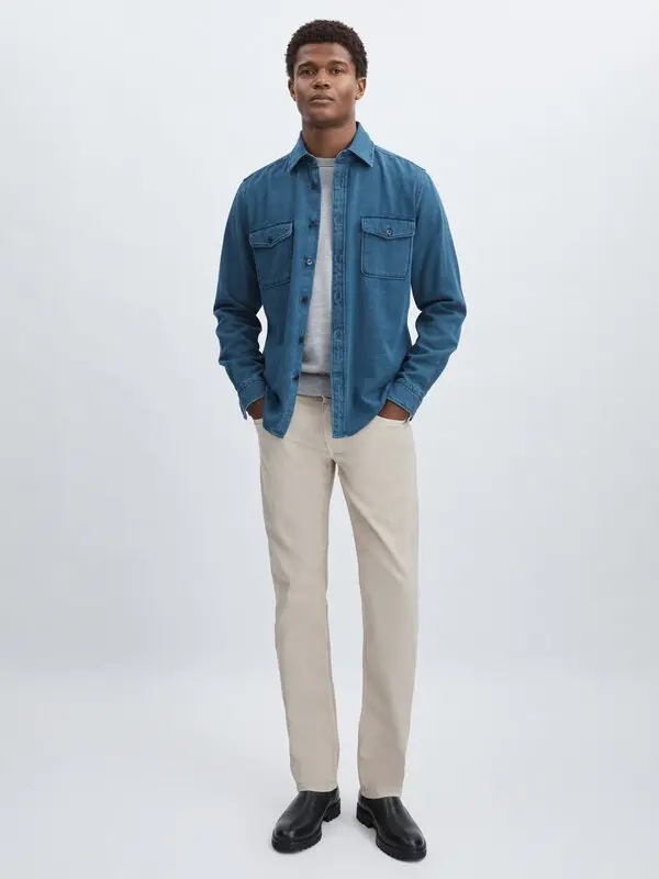 REPLAY Grover Straight-leg Jeans - Grey