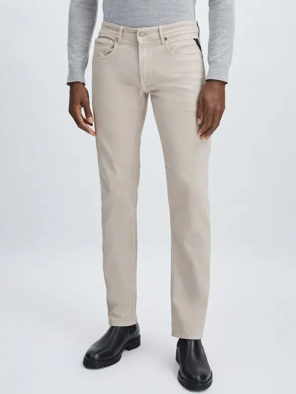 REPLAY Grover Straight-leg Jeans - Grey