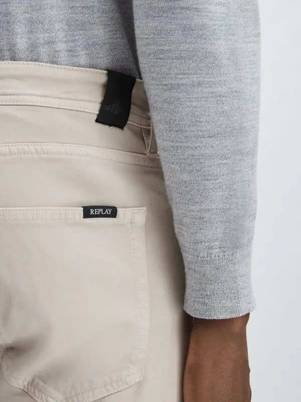 REPLAY Grover Straight-leg Jeans - Grey