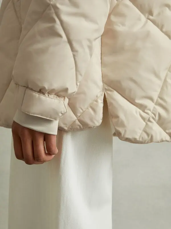 REISS Thea Quilted Puffer Coat