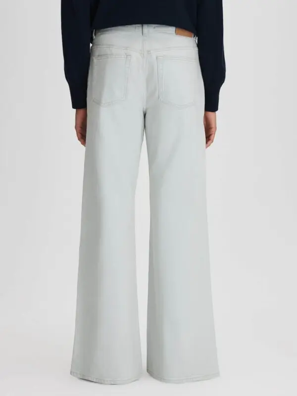 REISS Maize Flared Jeans