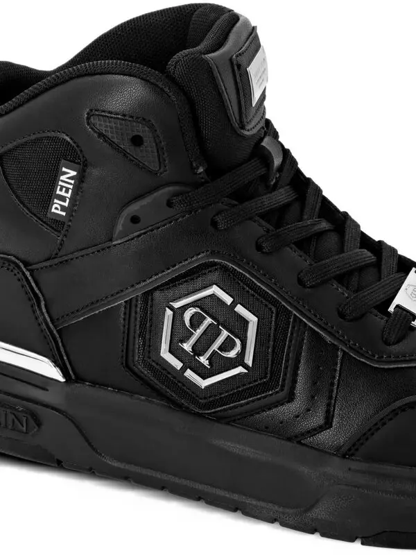 Philipp Plein Panelled High-top Sneakers