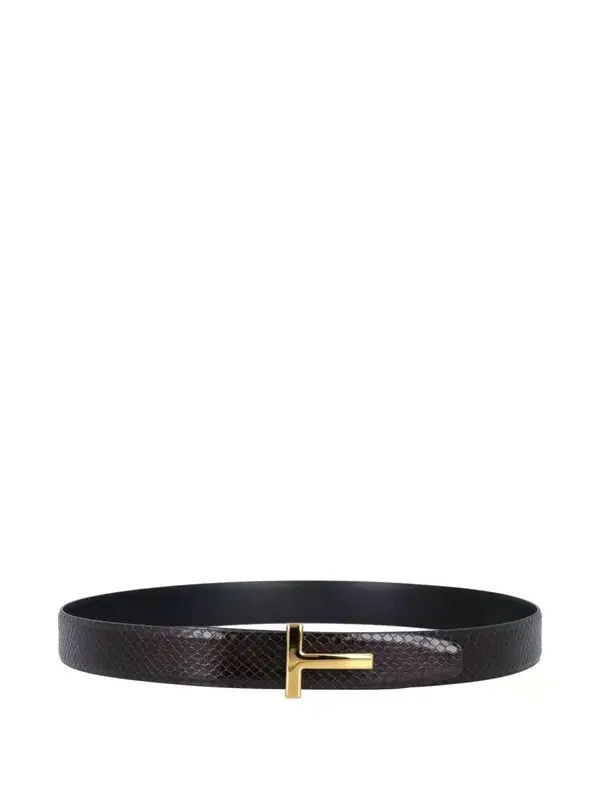 TOM FORD T-buckle Reversible Belt