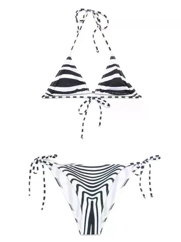 Jean Paul Gaultier Mariniere Bikini - White