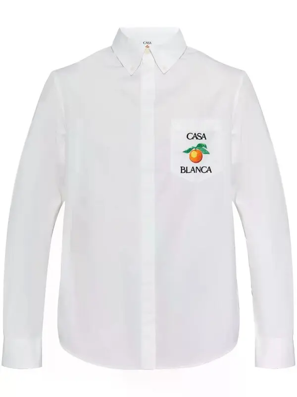 Casablanca Embroidered Shirt