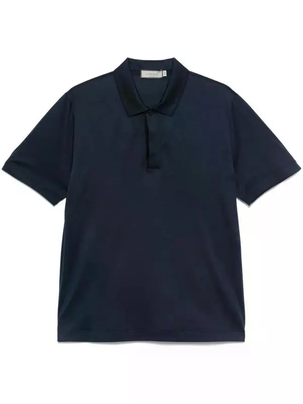 Canali Jersey Polo Shirt