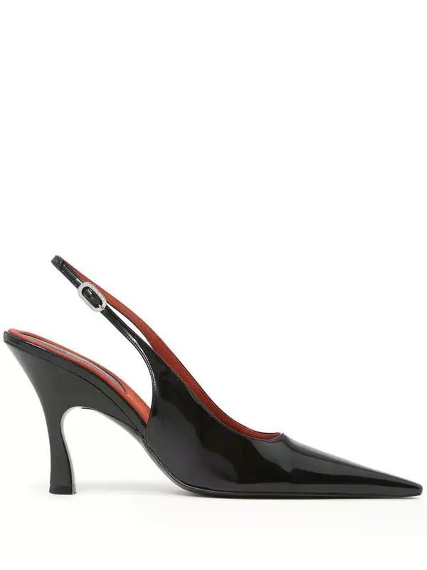 Stella McCartney Elsa 90mm Pointed Toe Pumps - Black