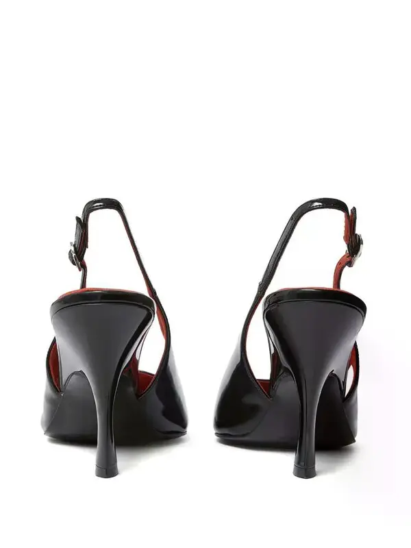 Stella McCartney Elsa 90mm Pointed Toe Pumps - Black