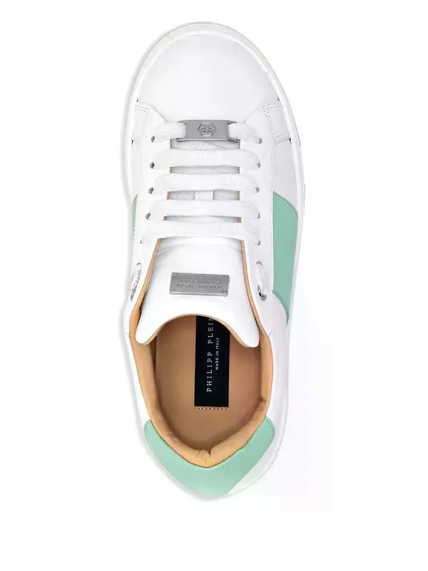 Philipp Plein Monogram Low-top Sneakers - White