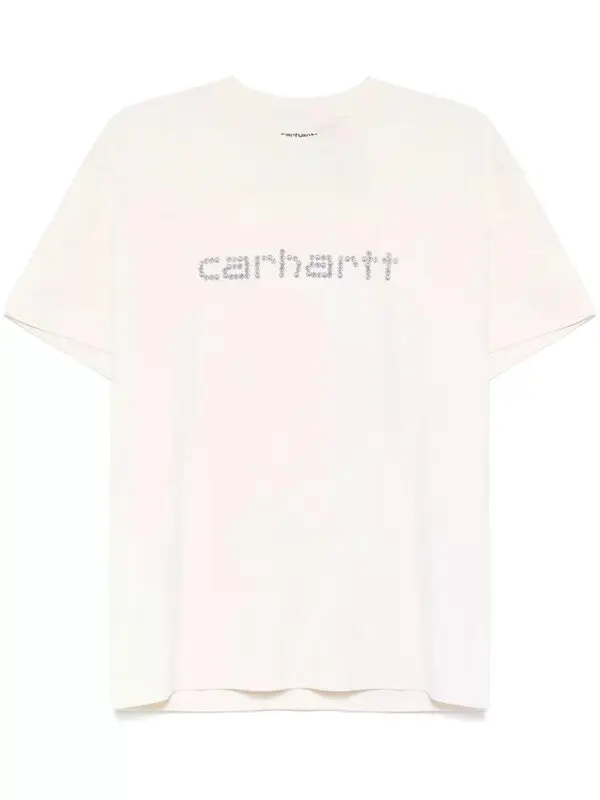 Carhartt Work In Progress Rivet Script T-shirt - Neutrals