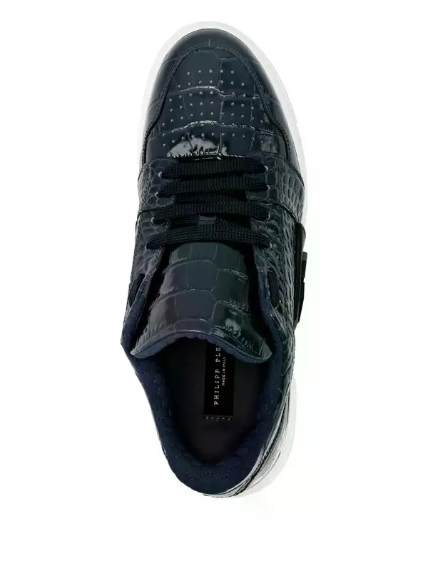 Philipp Plein Hexagon Lo-top Sneakers - Blue