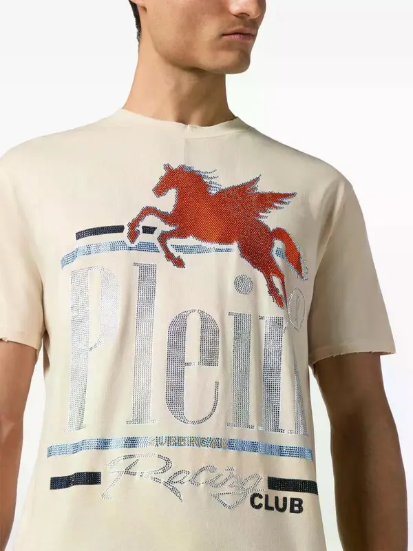 Philipp Plein Racing Club T-shirt - Neutrals