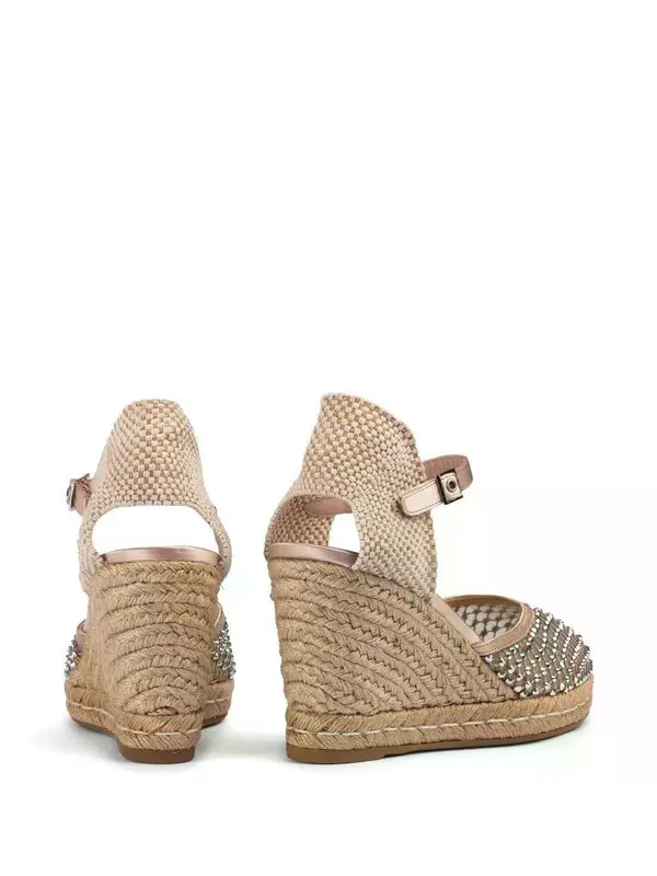 LE SILLA Gilda 100mm Espadrilles - Neutrals