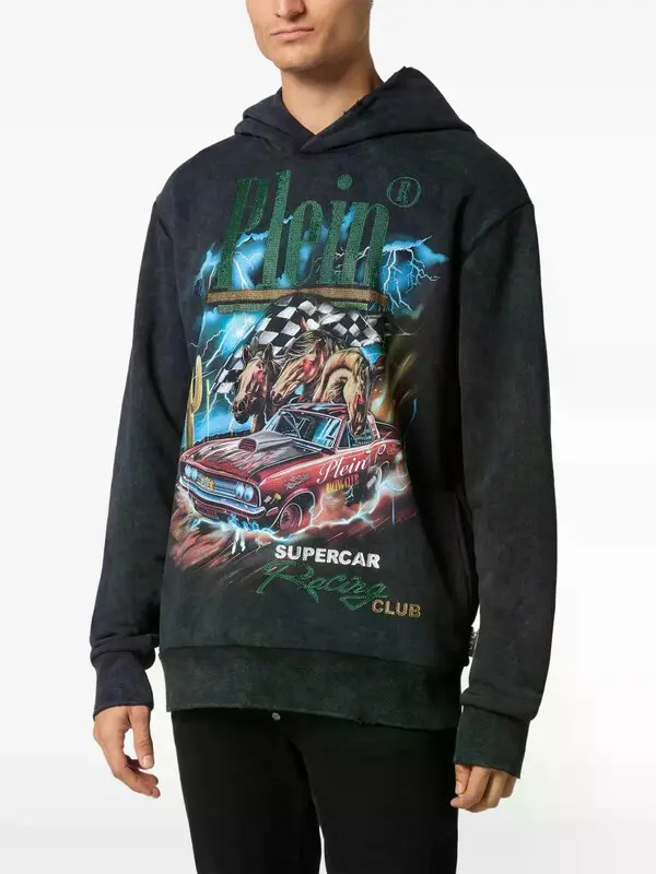 Philipp Plein Racing Club Hoodie