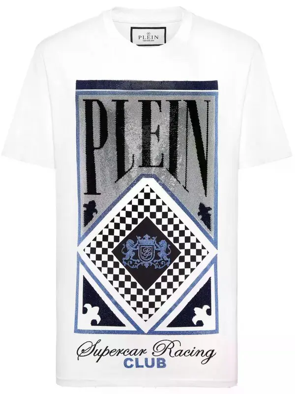 Philipp Plein Racing Club T-shirt - White