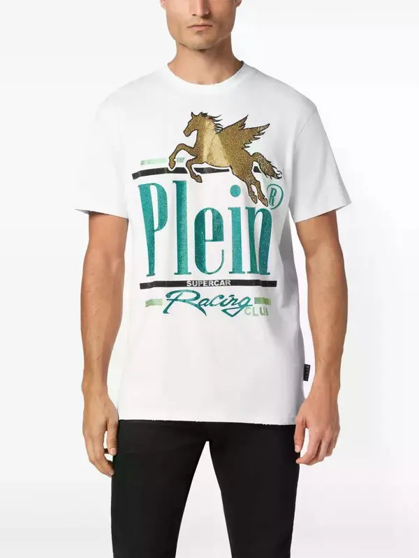 Philipp Plein Racing Club T-shirt - White