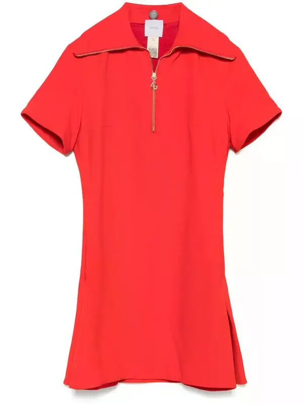 Patou Crepe Mini Dress