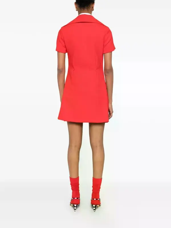 Patou Crepe Mini Dress