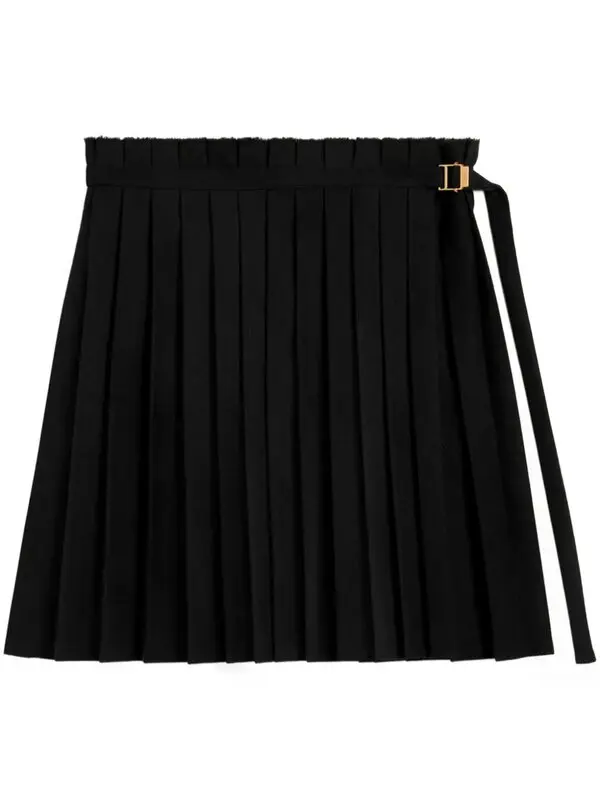 AMI Paris Pleated Mini Skirt