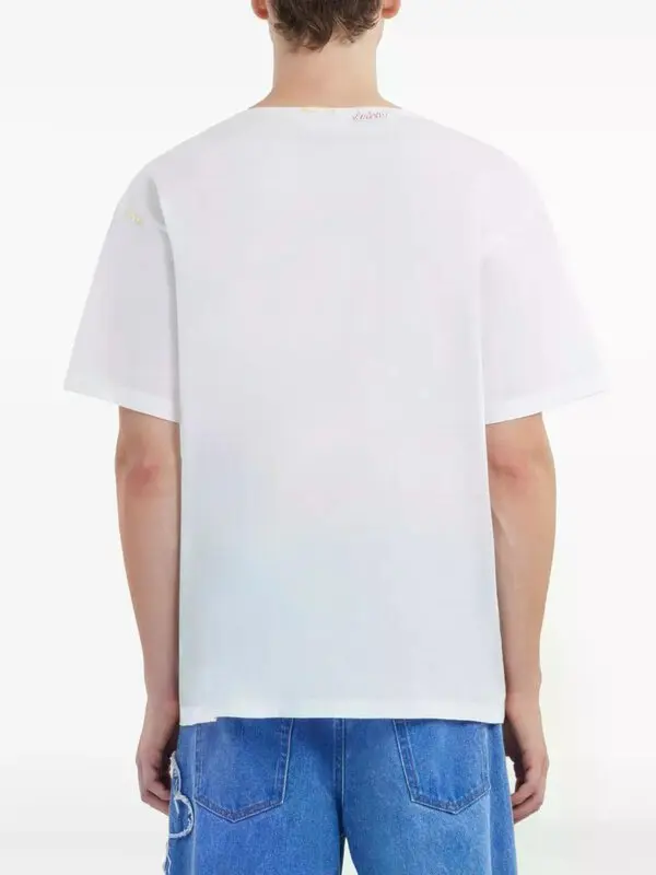 Marni Embroidered Logo T-shirt