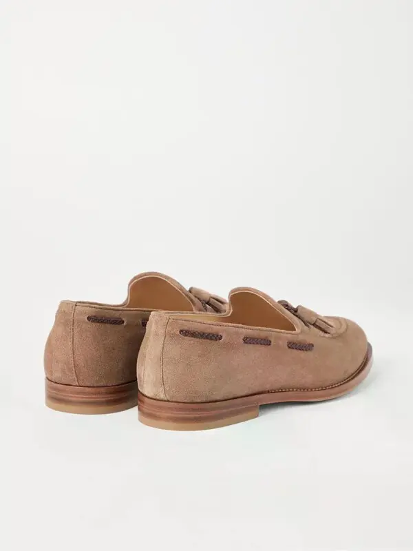 Brunello Cucinelli Suede Loafers