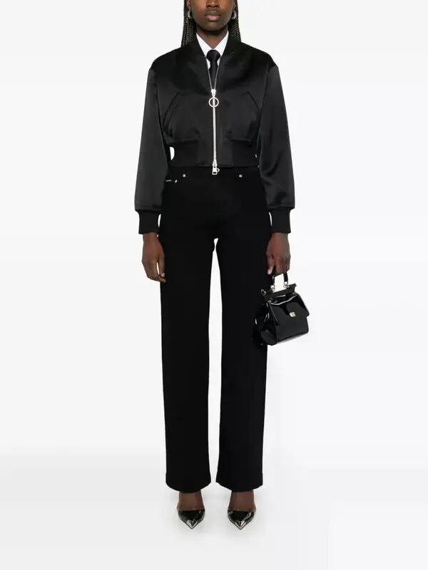 Dolce & Gabbana Straight-leg Jeans - Black