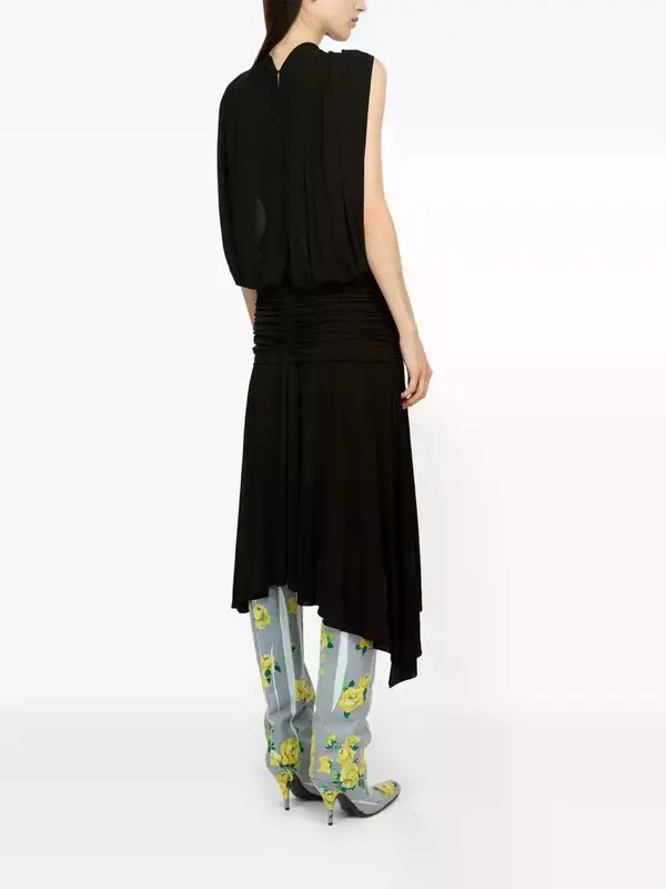 Acne Studios Knot-detail Midi Dress