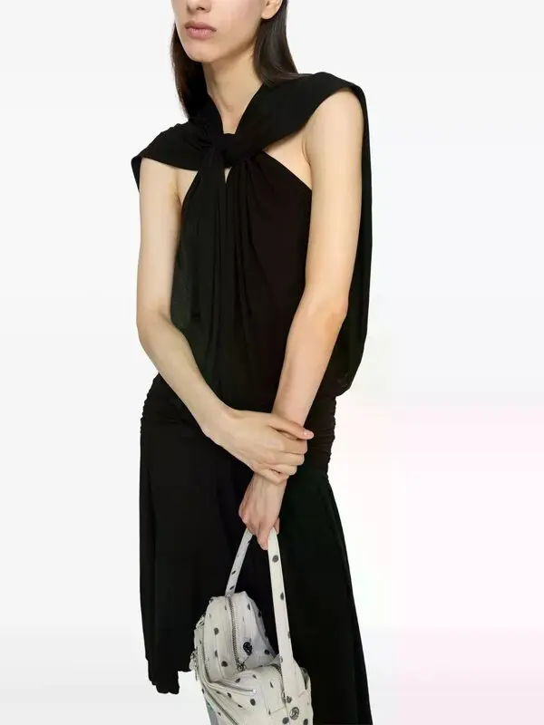 Acne Studios Knot-detail Midi Dress