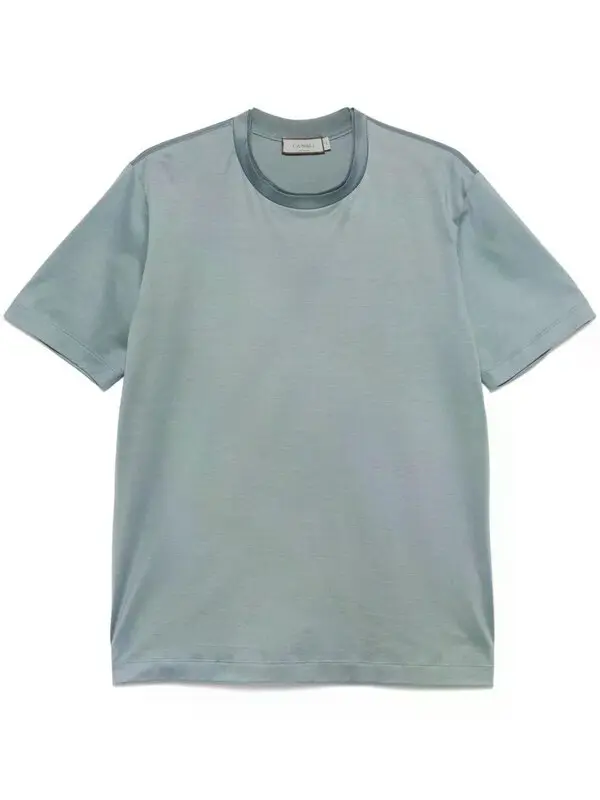Canali Cotton T-shirt - Blue