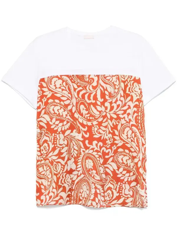 Liu Jo Paisley-print T-shirt