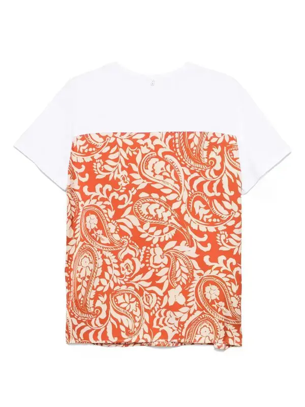 Liu Jo Paisley-print T-shirt