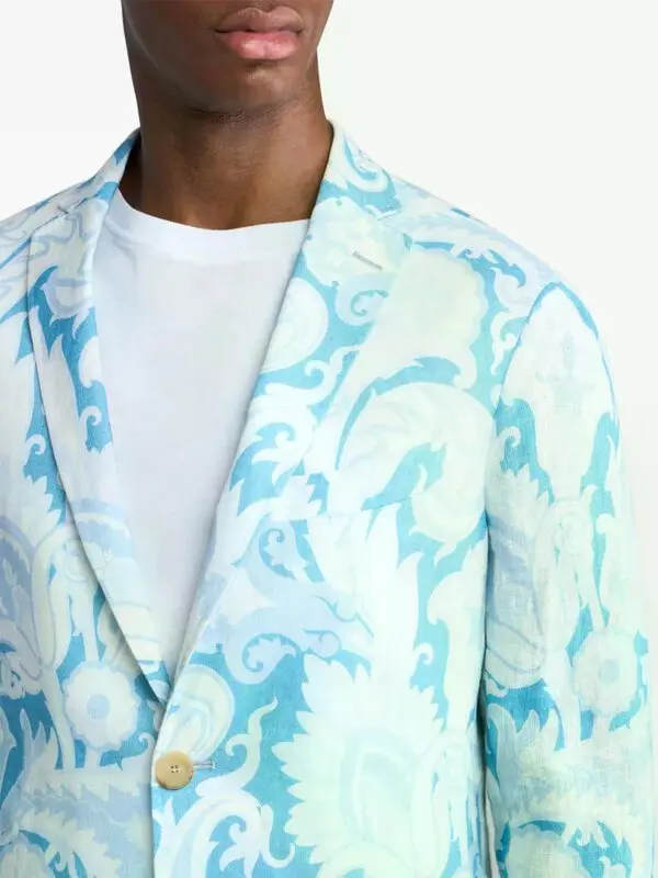 Etro Floral-jacquard Blazer