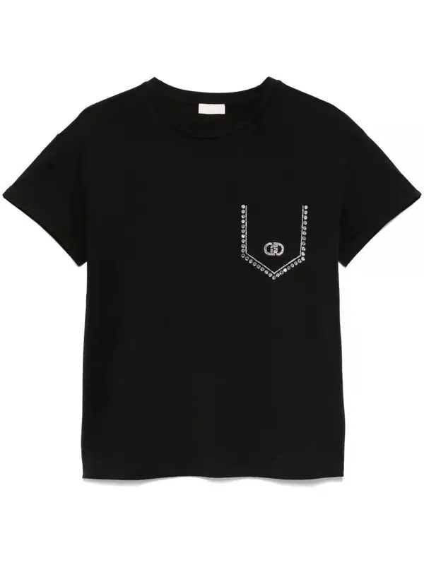 Liu Jo Mirror-detailed T-shirt