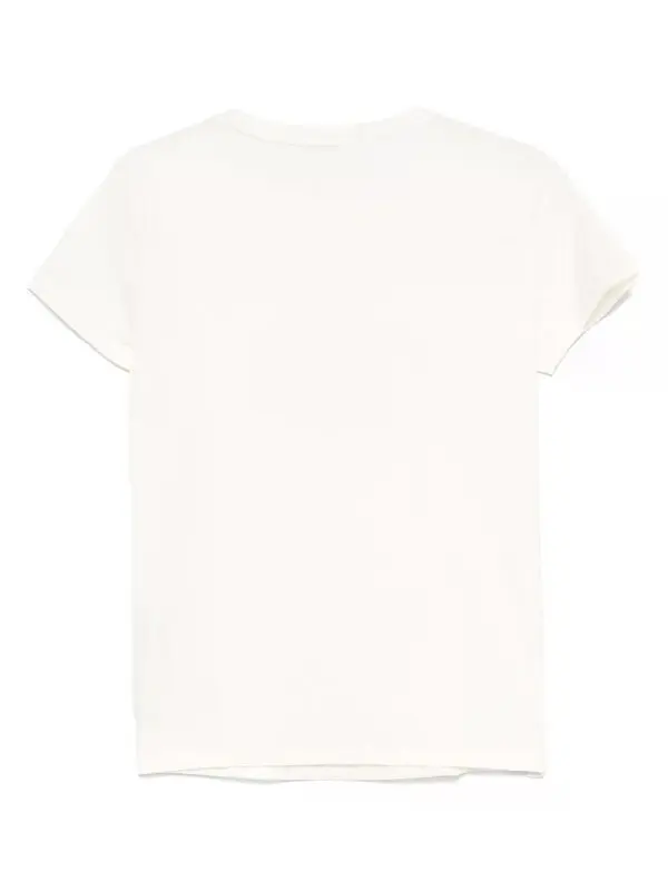 Liu Jo Logo-appliqué T-shirt - White