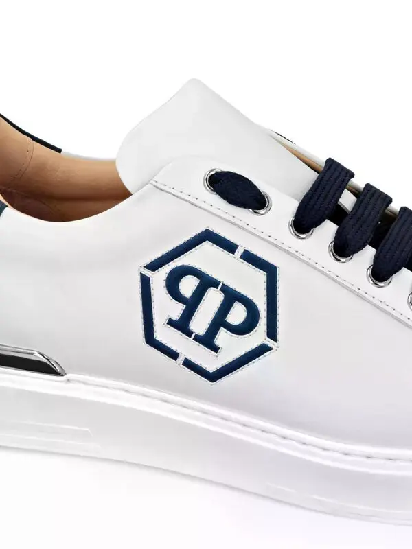 Philipp Plein Hexagon Lo-top Sneakers