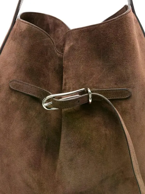 LIFFNER Buckle-detail Shoulder Bag - Brown