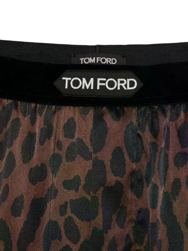 TOM FORD Cheetah Print Pajama Trousers