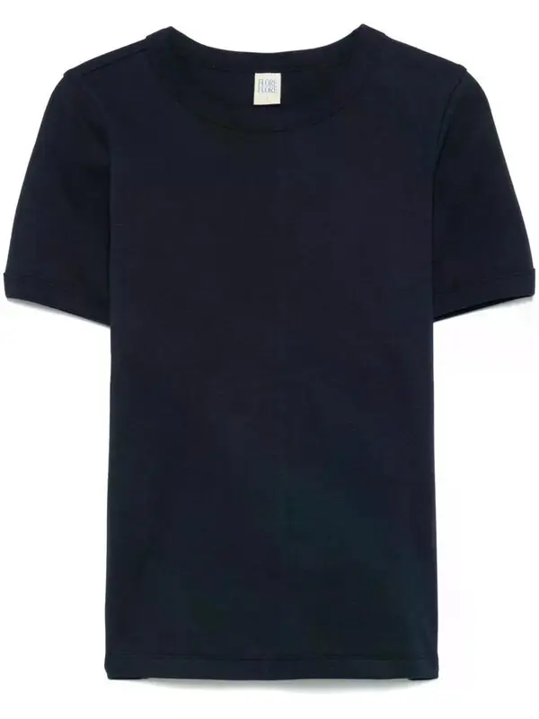 FLORE FLORE Knitted T-shirt - Blue