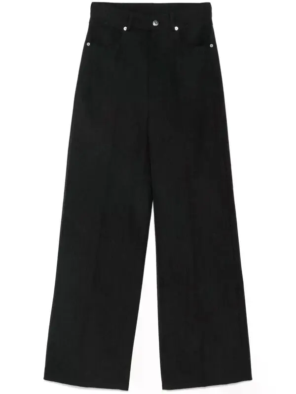 Nanushka Wide-leg Trousers - Grey